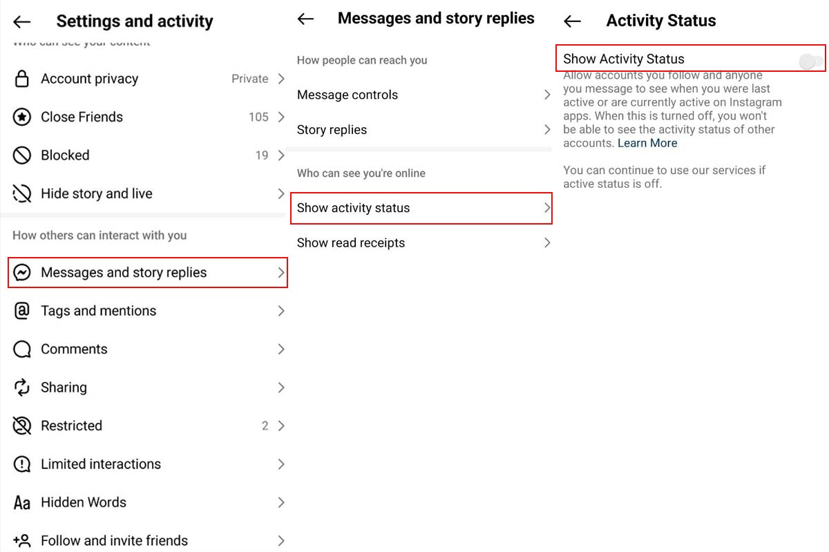 How To Turn Off Active Status On Instagram: New Update 2024