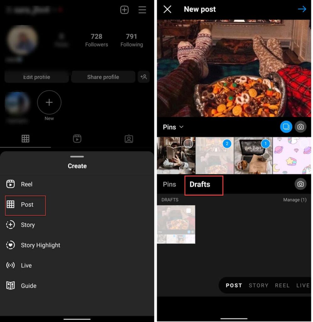 How To Use Instagram Drafts In 2024 Easy Steps